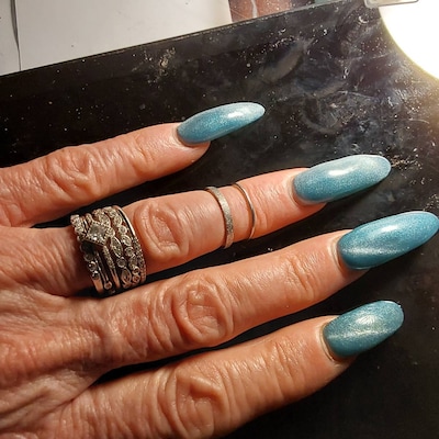 Sterling Silver Monogram Stackable Ring, Sterling Silver Stackable ...