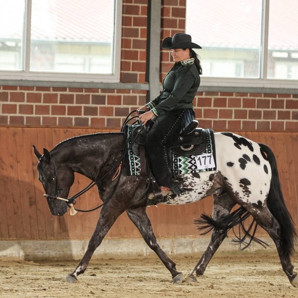 NEW Western Competition Horse Riding Show Wear Shirt Blouse Jacket ...