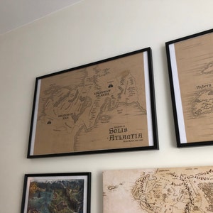 Map of Eora: Pillars of Eternity | Etsy