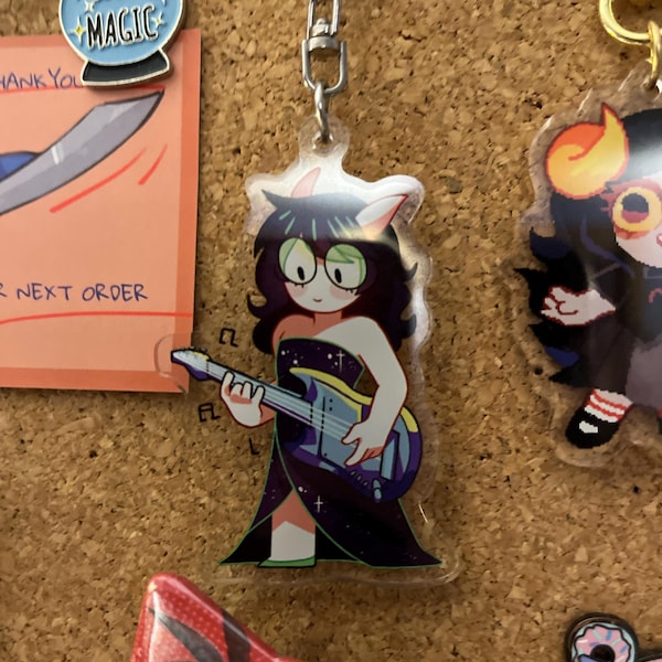 Jade Harley God Tier Witch of Space Homestuck Acrylic Keychain Charm - Etsy