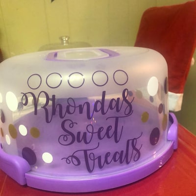 DIY Cake Carrier Vinyl Kit - Etsy