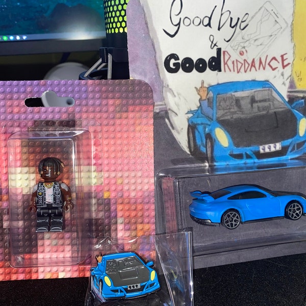 Custom Juice WRLD Lego Minifigure Legends Never Die - Etsy