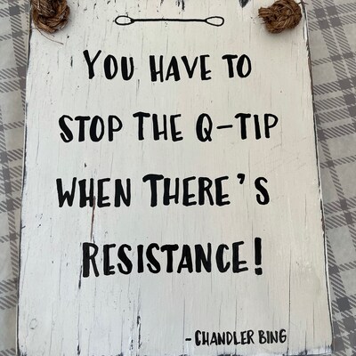 Friends TV Show Decor, Friends Quote, Friends Show Decor, Chandler Bing ...