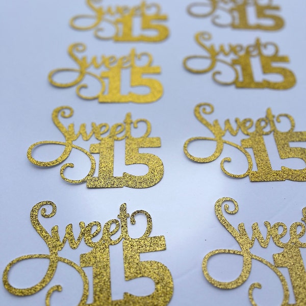 Sweet 15 SVG | Fifteenth Birthday SVG | 15th Birthday | Digital ...