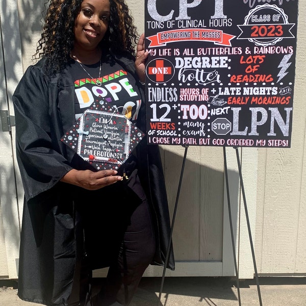 Nurse Practitioner Gifts, LPN Gifts, Nurse Graduation Photoshoot Signs ...