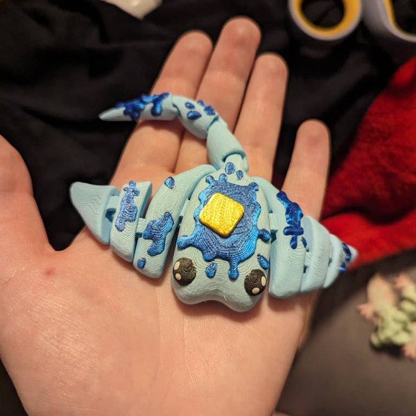 Flappy Jacks Articulating Stingray 3D Printed Fidget Toy Desk Decor - Etsy