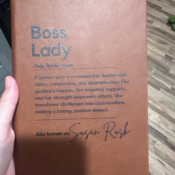 Personalized Boss Lady Journal Custom Gift for Boss Female Boss Lady ...