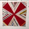 Red Zinger Selvage Quilt Pattern, Easy Quilt Pattern, Upcycle, Recycle ...