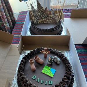 Fondant Man Sat in Arm Chair Cake Topper,bespoke Man or Women,sugar ...