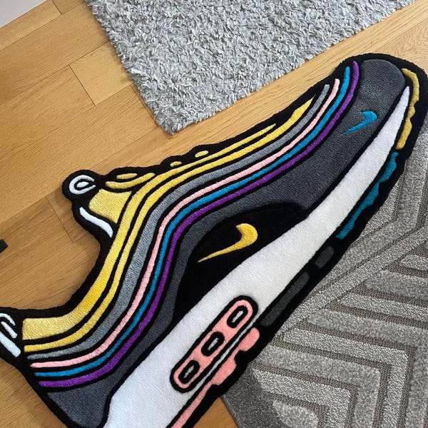 Stussy Tufted Rug 8 Ball Rug, Rug for Bedroom, Modern Rugs, Y2K Gift ...