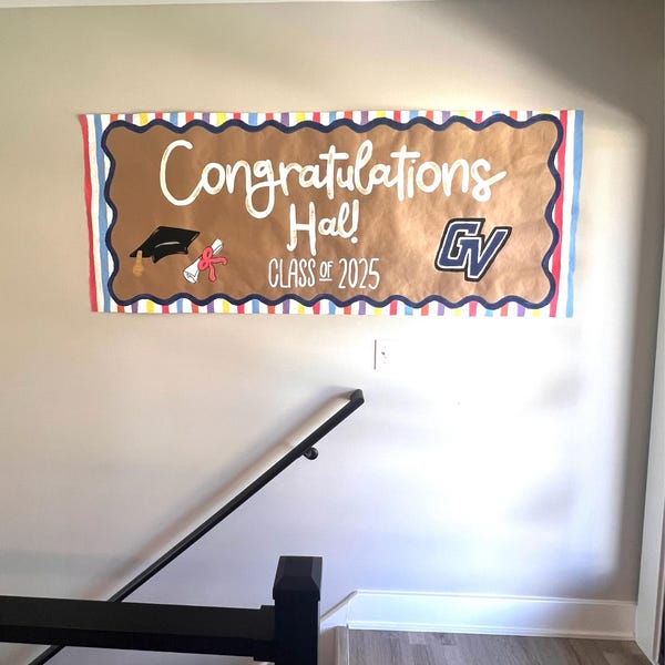 Personalized Sports Banner – Hand-painted Football, Basketball, Soccer ...