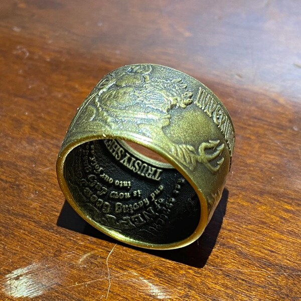 Custom Challenge Coin Ring - Etsy