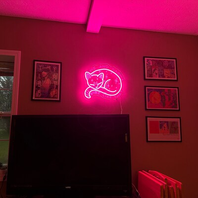 Be the Light Neon Sign Bible Verse LED Decor Gift for Christians Mathew ...