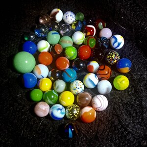 Summer Special Instant Marble Collection 30 DIFFERENT Marbles 14mm-16mm ...