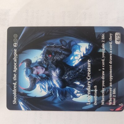 PILOT Token for TCG Full Custom Art Anime Waifu Stunning Pilot of Mechs ...