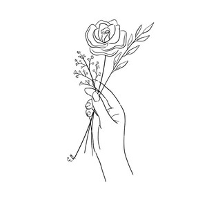 Watercolor Birth Month Flower Prints Floral Garden Collage - Etsy