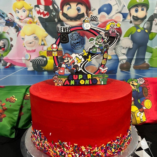 Plumber Bros Cake Topper - Etsy