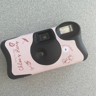 Kodak Disposable Camera Wrap Sticker Light Brown Wedding 2 X - Etsy