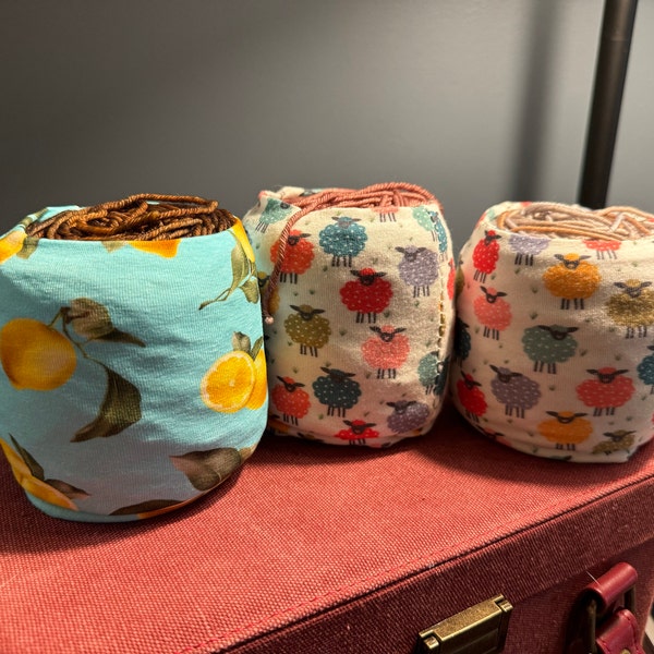 Yarn Cake Cozy, Skein Holder, Yarn Sleeve, Yarn Sock, Winter Knits Yarn ...