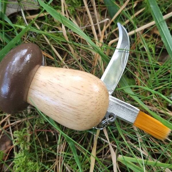 Mushroom Knife, Mushroom Brush, Foraging Tools, Foraging Knife ...
