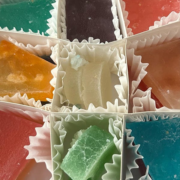 Edible Treasure Box, Kohakutou Candy Box, Crystal Candy, Edible Gem ...