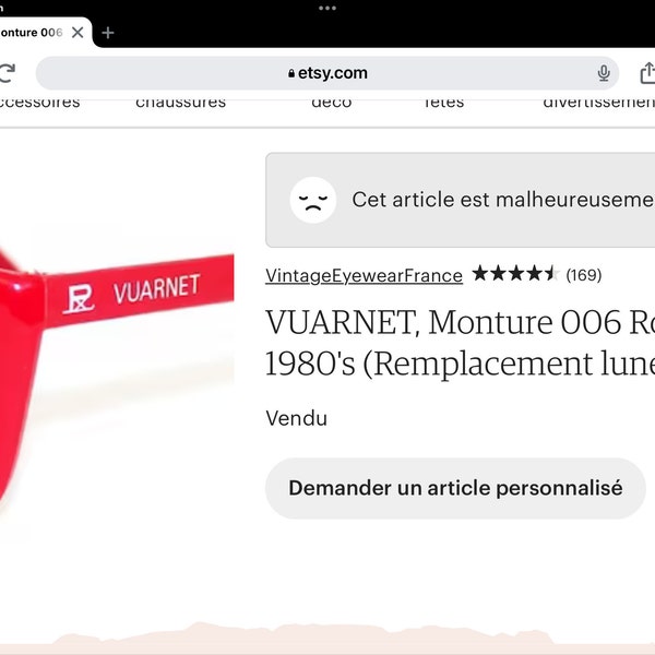 Petites lunettes de vue Créateur JF Rey PA016 monture optique Cat Eye ...