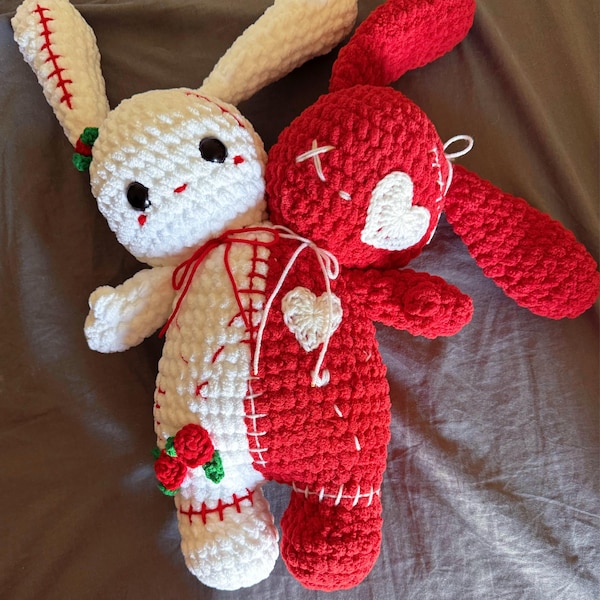 Two Headed Plushie, Two Headed Crochet Bear, Crochet Zombie Bear ...