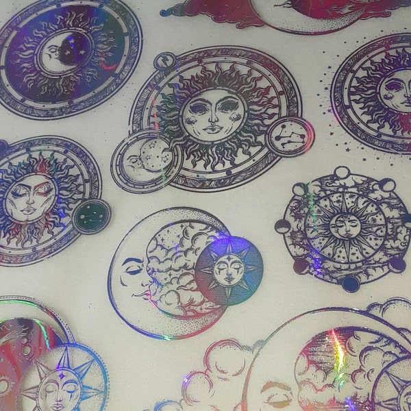 Resin Foil Surreal Eve - Resin Foil Sheet Art Supplies - Etsy
