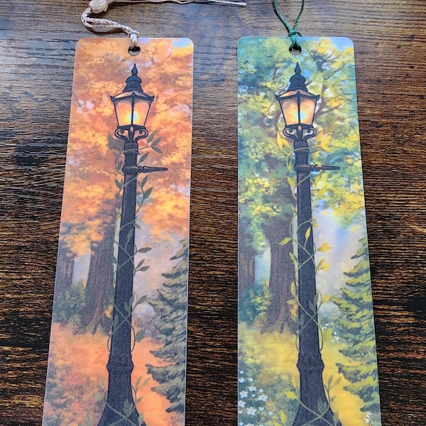Narnia Autumn Lantern Waste Bookmark | Handmade Bookmarks | Narnia Gift ...