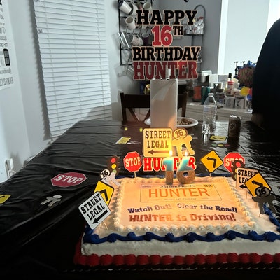 Driver License Birthday Cake Topper,cake Topper,new Driver Birthday ...