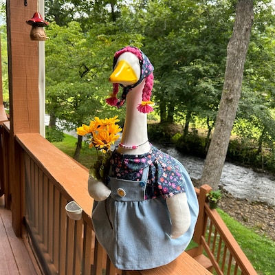 Goose Outfits Pattern for RUFFLED DRESS and Accessories. CHOOSE From 2 ...