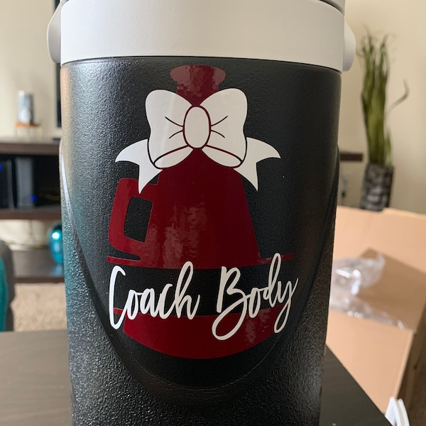 Cheerleader Decal | Cheerleading Decal | Megaphone Decal | Personalized ...