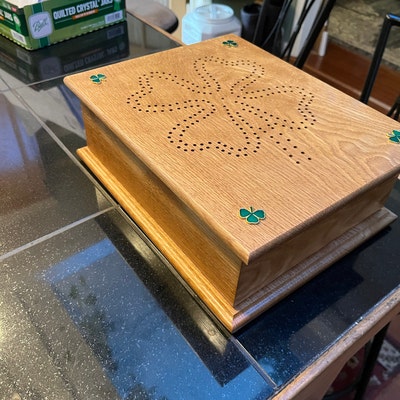 6 Round Cribbage Board Template Elegant Design - Etsy