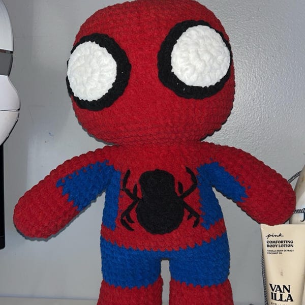 Low Sew, Hero Spider Chibi PDF Pattern Instant Download (amigurumi ...