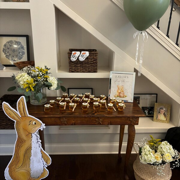 Editable Welcome Sign Classic Winnie the Pooh Open Book Birthday Boy ...