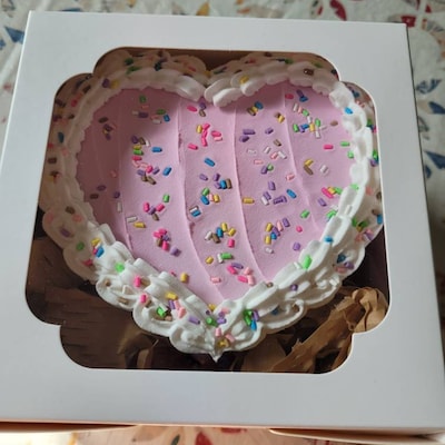 Fake Cake Jewelry Box With Mirror Vintage Cherry Decor the Betty - Etsy