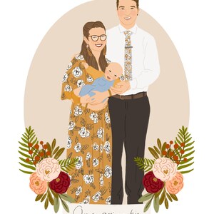 House Portrait A4 A5 Print Custom House Illustration | Etsy