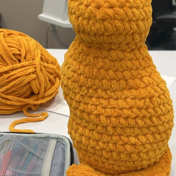 Sitting Cat Crochet Pattern PDF - Etsy