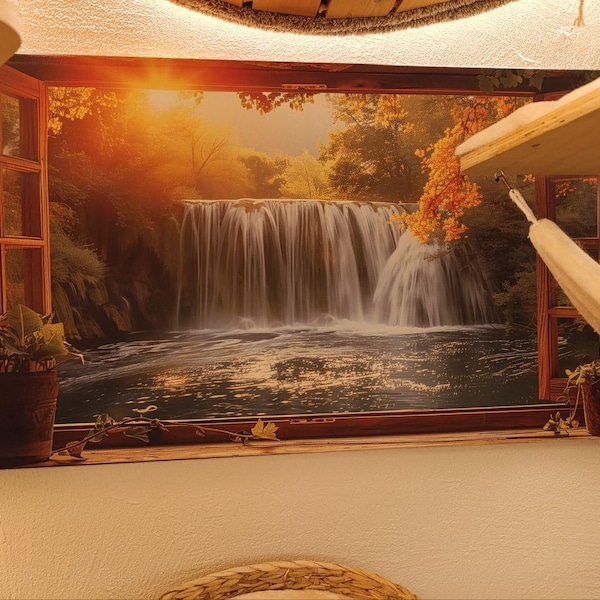 Abstract Blue Marlin Fish Canvas Print in a Painting Style, Blue Marlin ...