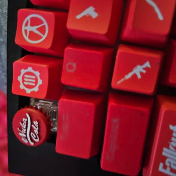 Witcher Wolf Artisan Keycap, Custom Keycap, Resin Keycap, Cherry MX ...