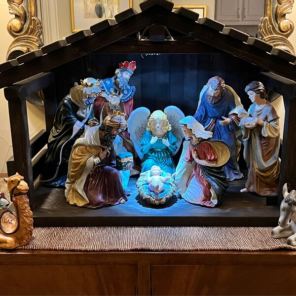 New, Ready to Ship, Med. Stain Signature Super Large Solid Roof Wood ...