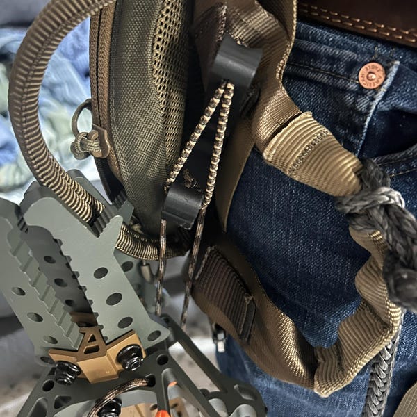 Molle Bungee Hook for Saddle Hunting/bow Hunting/climbing Sticks ...