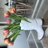 Hand Painted Ceramic Spring Tree 11.5 With Rosebud Lights - Etsy