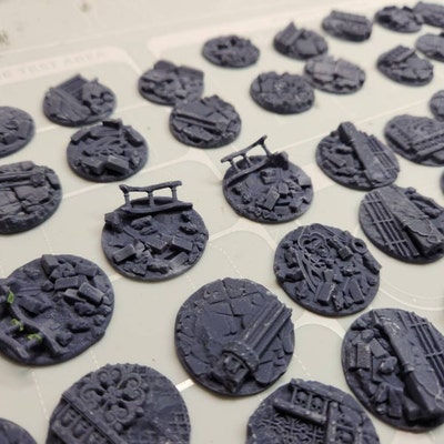 Chaos Hell Themed Bases Txarli Factory Resin Bases - Etsy