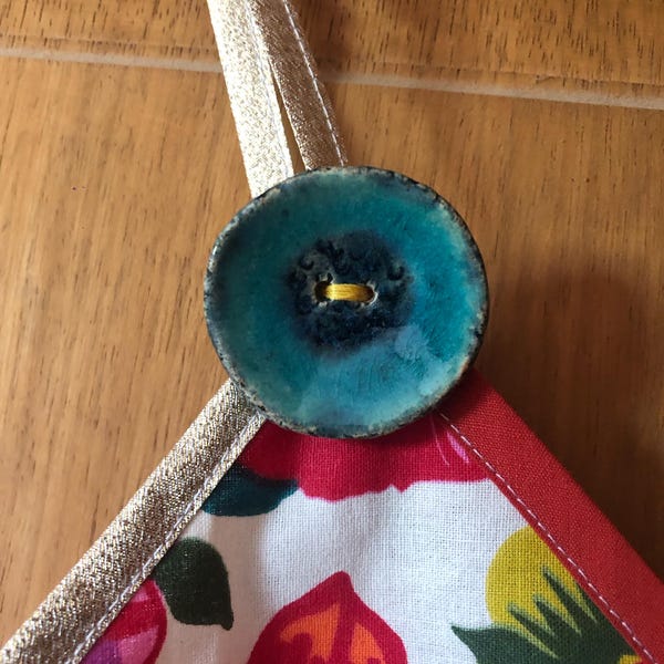 Large Ceramic Handmade Fish Buttons, Pottery Buttons Big Fish, Unique ...