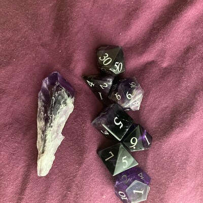 Sea Turtle Dnd Dice Set Ocean Theme Black Glass Dnd Dice Set Dungeons ...