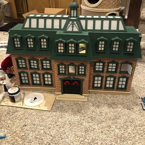 Christmas Advent House Kit W/ Optional Brick Exterior - Etsy