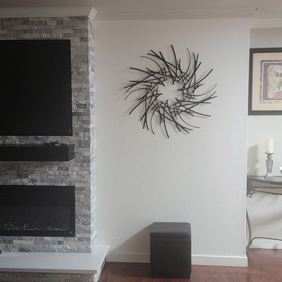 Matte Black Abstract Bubbles Metal Wall Art Metal Bubles Sign - Etsy