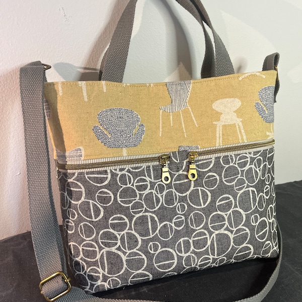 Alice Purse Sewing Pattern: DIY Handbag With Zipper Pockets (PDF Pattern) - Etsy