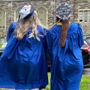 READY TO SHIP Graduation Cap Topper, Grad Cap Cover, Therapist ...